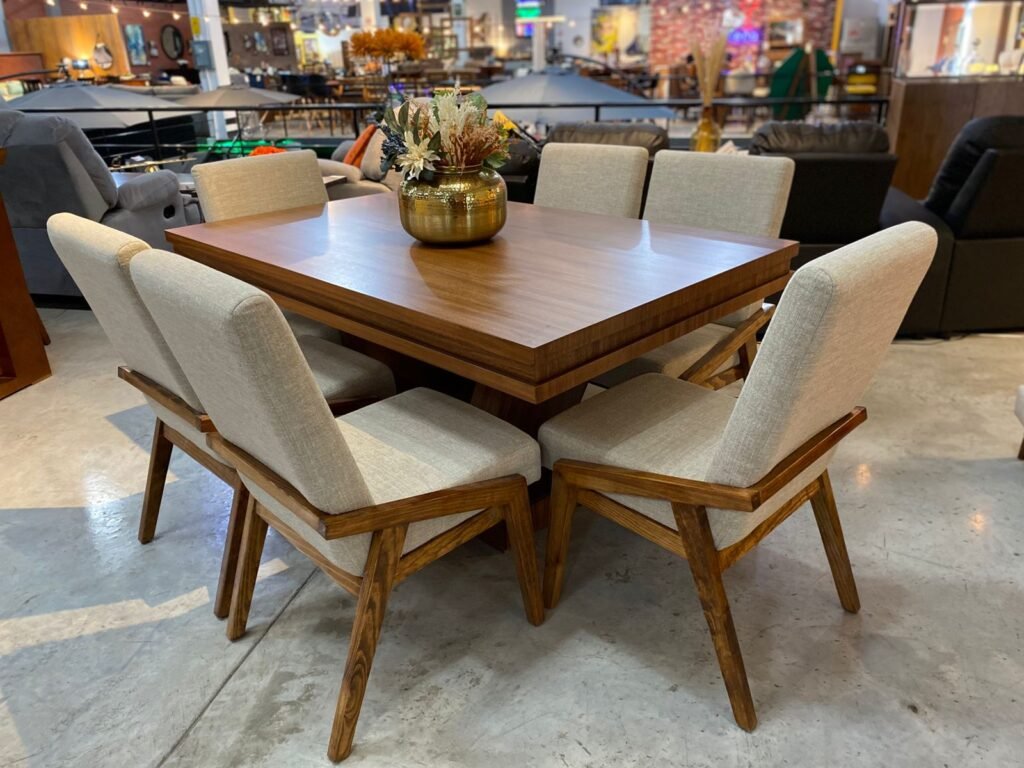 ANTECOMEDOR MOLLY OCO 6 SILLAS - Mueblerías Ureña